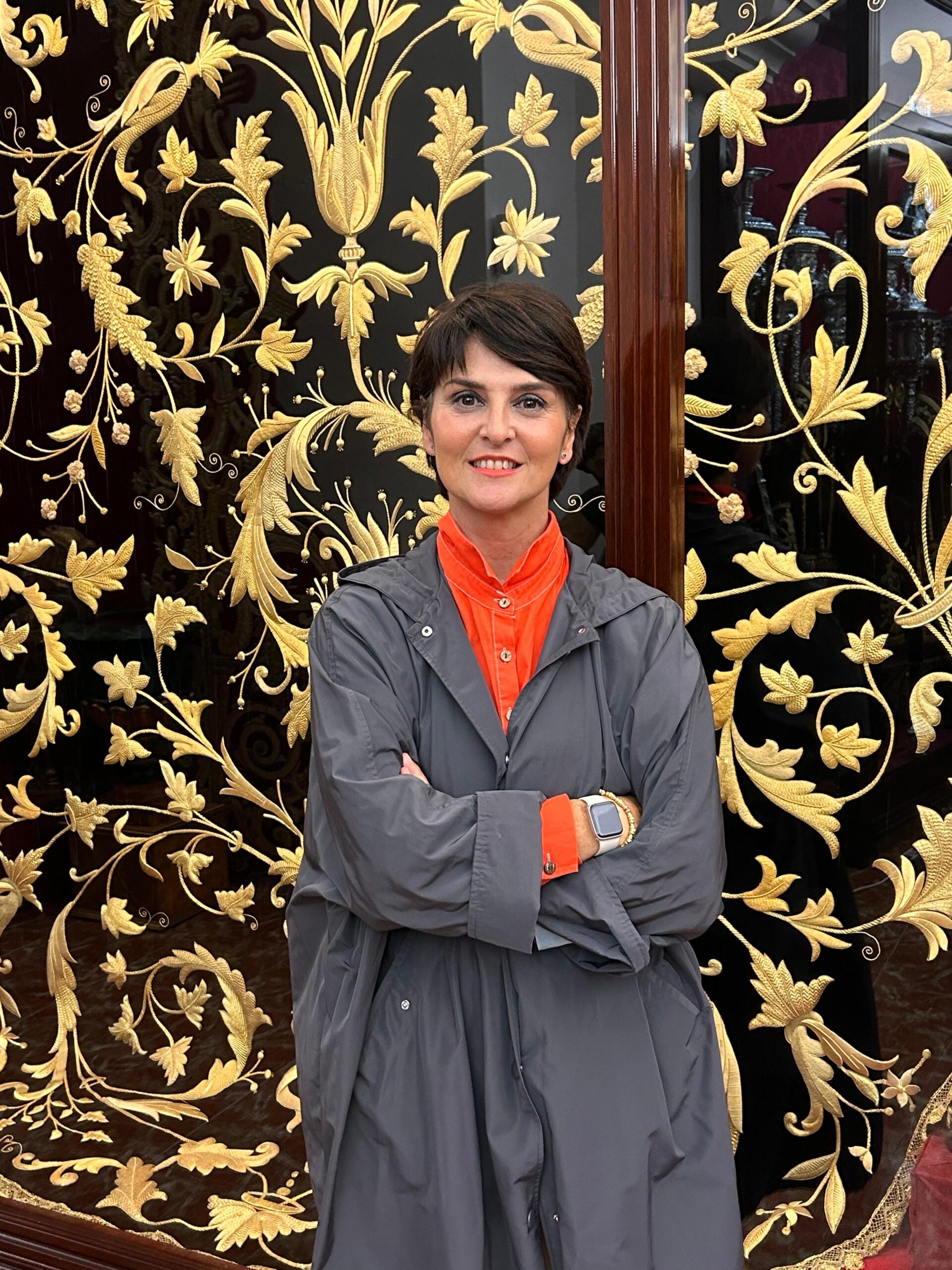 Nuria Barrera, cartelista de la Semana Santa 2025 de Olivares ...